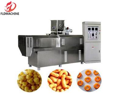 China Puffed Automatic Corn Sticks Food Machine Core Filling Snack Extruder Processing Line for sale