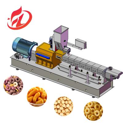 China Multifunctional Extruder Corn Maize Flakes Breakfast Cereals Machine for sale