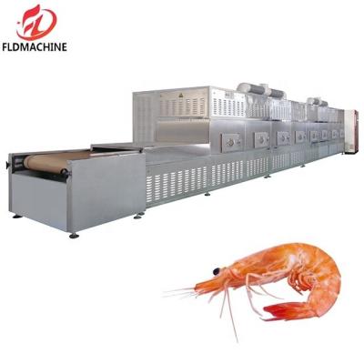 China Seafood Food Drying Sterilizer Machine Equipment Marine Products Microwave Sterilization Dryer Oven Roaster for sale