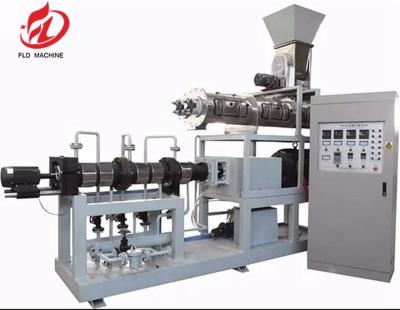China Pet Food Production Line Equipment Wheat Flour Extruder Puffing Device Plant 220-440V for sale