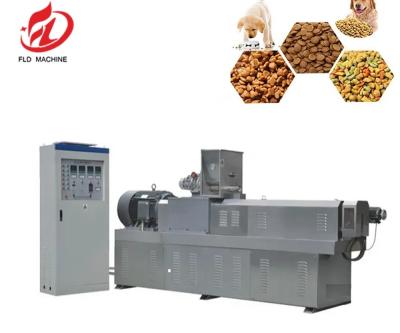 China Stainless Steel High Capacity Pet Food Dog Food Making Machine Extruder Machine for sale