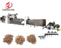 China Stainless Steel High Capacity Pet Food Dog Food Making Machine Extruder Machine for sale