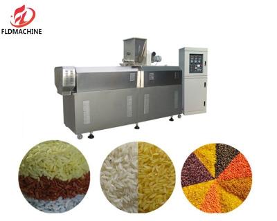 China Electric Corn Flakes Mixing Process Artificial Rice Extruder Machine Processing Line for sale