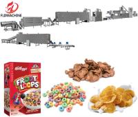 China High Qualitycorn Flakes Making Machine Cereals Food Extruder Production Line for sale