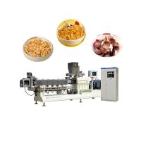 China Breakfast Cereal Corn Flakes Snack Food Extruder Making Machine Production Line for sale