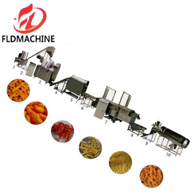 China Advanced Extrusion Technology for Corn Kurkure Snacks Food Extruder Making Machine for sale
