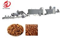 China 100-2500 Kg/Hr All Ages Kibble Dog Food Making Machine Pet Cat Animal Feed Production Machinery Line for sale