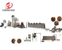 China SLG120 Twin Screw Pet Cat Dog Food Pellet Extruder Feed Machine for sale
