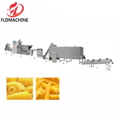 China Factory Price Full Automatic Pasta Straw Machine / Macaroni Making Machine / Processing Line for sale