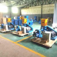 China Siemens Motor Floating Fish Feed Pellet Making Machine Line Manufactured by Jinan Fld for sale