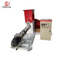 China Floating Fish Feed Extruder Machine for Small Animal Pet Catfish Line Size 15*4.0*5.0 for sale