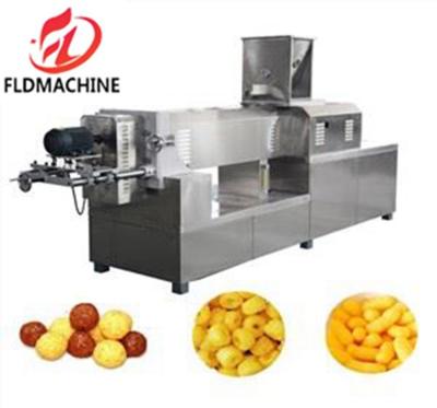 China SLG70-III Corn Chips Snack Maize Snack Food Puffing Extruder Cereals Making Production Equipment for sale