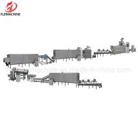 China Automatic Cheetos Corn Curl Kurkure Extrusion Process Line Frying Corn Snacks Food Extruder Making Machine for sale