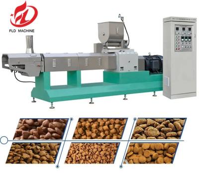 China Wet Extrusion Animal Aquarium Pet Snacks Food Processing Machine with On-Site Service for sale