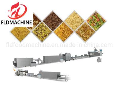 China Factory Direct Sale Stainless Production Line Integrated Breakfast Cereal Corn Flakes Production Line for sale