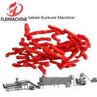 China Kurkure Cheetos Nik Naks Extruder Snacks Puffed Food Processing Line for Drying Corn Flakes for sale