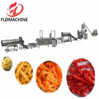 China Fried Kurkure Cheetos Nik Naks Snacks Food Line for Extrusion Technology and Snacks for sale