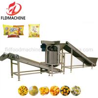 China Fried Snack Food Wheat Flour Bugles Chips Making Machine with Inverter Speed Control for sale