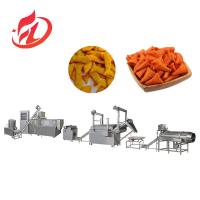 China 2.5*1.0*2.0 Automatic Frying Bugle Snack Food Chips Making Machine for sale
