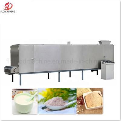 China Powder Instant Baby Food Making Machine Nutritional Inflating Extrusion Production Line for sale
