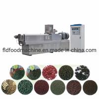 China Fish Feed Pellet Production Snack Food Processing Making Extrusion Extruder Machine for sale