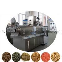 China Fish Feed Pellet Production Snack Food Processing Making Extrusion Extruder Machine for sale
