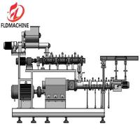 China Floating Fish Feed Extruder and Fish Feed Production Machine for sale
