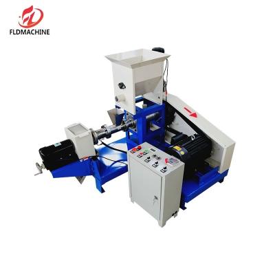 China Customized Dry Floating Fish Feed Pellet Making Machinery with Crushing-before-Mixing for sale