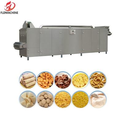 China 200-250kg/H Capacity Electric Crispy Puff Snacks Chips Food Production Line for Snacks for sale