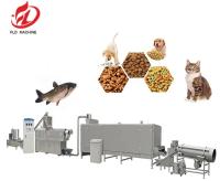 China 22X2X4m Customized Dog Food Making Machine Fish Feed Granule Puffing Machine for sale