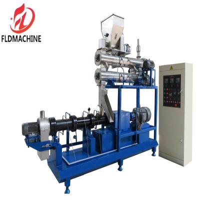 China Fish Food Production Line Floating Fish Feed Pellet Making Machine for sale