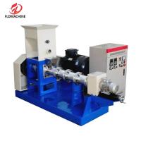 China Sigle Screw Bulking Machine Wet Expansion Floating Fish Food Extruder Fish Feed Press Machine for sale
