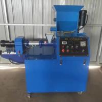 China Sigle Screw Bulking Machine Wet Expansion Floating Fish Food Extruder Fish Feed Press Machine for sale