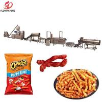 China New Crunchy Cheese Curls Kurkure Cheetos Making Machine Nik Nak Production Line for sale