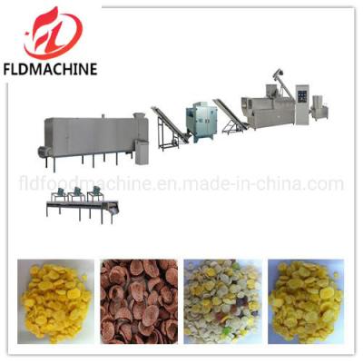 China Model No. Slg65-III Puffed Snack Food Machine for Frying Corn Chip Snacks Automatic for sale