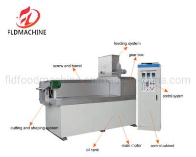 China Dry Animal Aquarium Floating Fish Feed Pellet Making Extruder Pet Dog Food Processing Machine for sale
