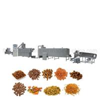 China 2021 Pet Dog Cat Food Making Machine Production Line for sale