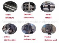 China Raw Materials Rice Flour and Fish Pet Food Extruder Dog Cat Food Production Line for sale