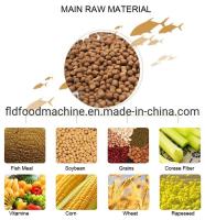 China Granular Shape Shrimp Feed Production Line Making Machine for Corn Wheat Starch Meat for sale