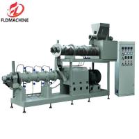 China Design Fish Food Making Extruder Machine with Motor Speed Comtrolling Delta Inverter for sale