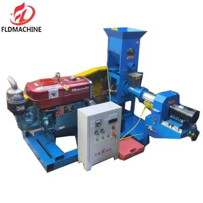 China Floating Fish Feed Pellet Machine for Making Corn Wheat Starch Meat Feed Pellets for sale