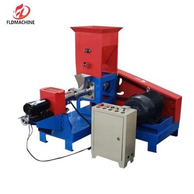 China 100-150kg/H Capacity Small Floating Fish Feed Pellet Extruder for Fish Feed Processing for sale