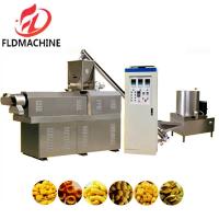 China Mild Processing Corn Puffed Snacks Food Extruder Making Machinery 2.5*1.0*2.0 for Output for sale