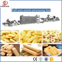 China Mild Processing Corn Puffed Snacks Food Extruder Making Machinery 2.5*1.0*2.0 for Output for sale