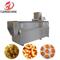 China Grain Rice Corn Puffed Snack Food Making Extruder Machine for sale