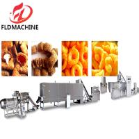 China Grain Rice Corn Puffed Snack Food Making Extruder Machine for sale