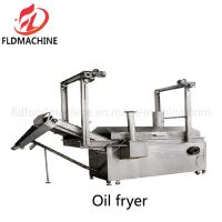 China 2.5*1.0*2.0 Wheat Slanty Crispy Triangle Chips Food Frying Machines Production Line for sale