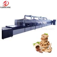 China Automatic Grade Automatic Nuts Treatment Machine with Customized Rose Microwave Drying for sale