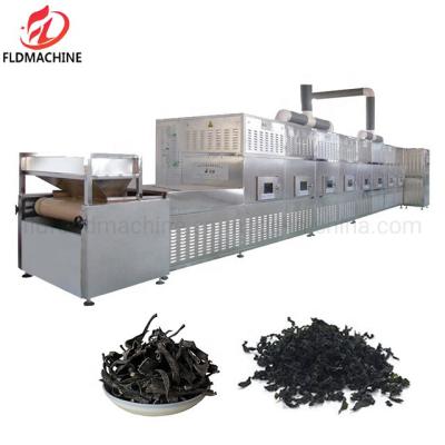 China Tobaccoindustrial Microwave Dryer Drying Sterilization Machine for Food Spice Vegetable Cat Litter Chemicals Ceramics Natural Rubber for sale