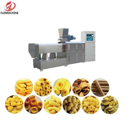 China New Type Automatic Corn Puffed Expanded Snacks Food Making Machine for sale
